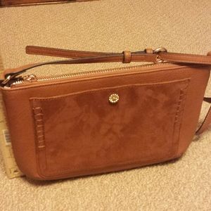 LC Lauren Conrad Bags | Lc Runway Collection Leather Saddle Bag | Poshmark